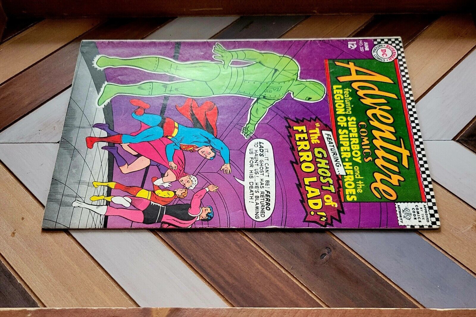 Adventure Comics #357 VG/FN (DC 1967) SUPERBOY, 1st CONTROLLERS, LEGION ...