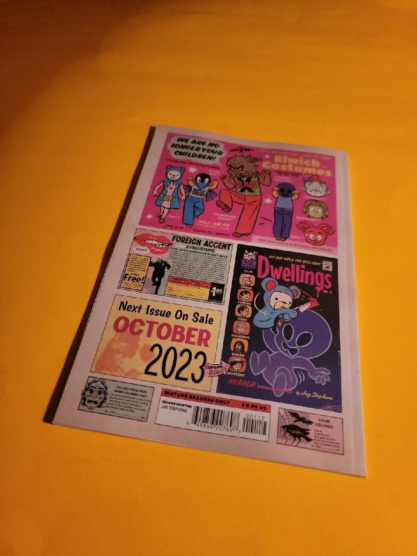2023 Dwellings 1 2nd Printing Jay Stephens Horrific Fun New | Comic ...