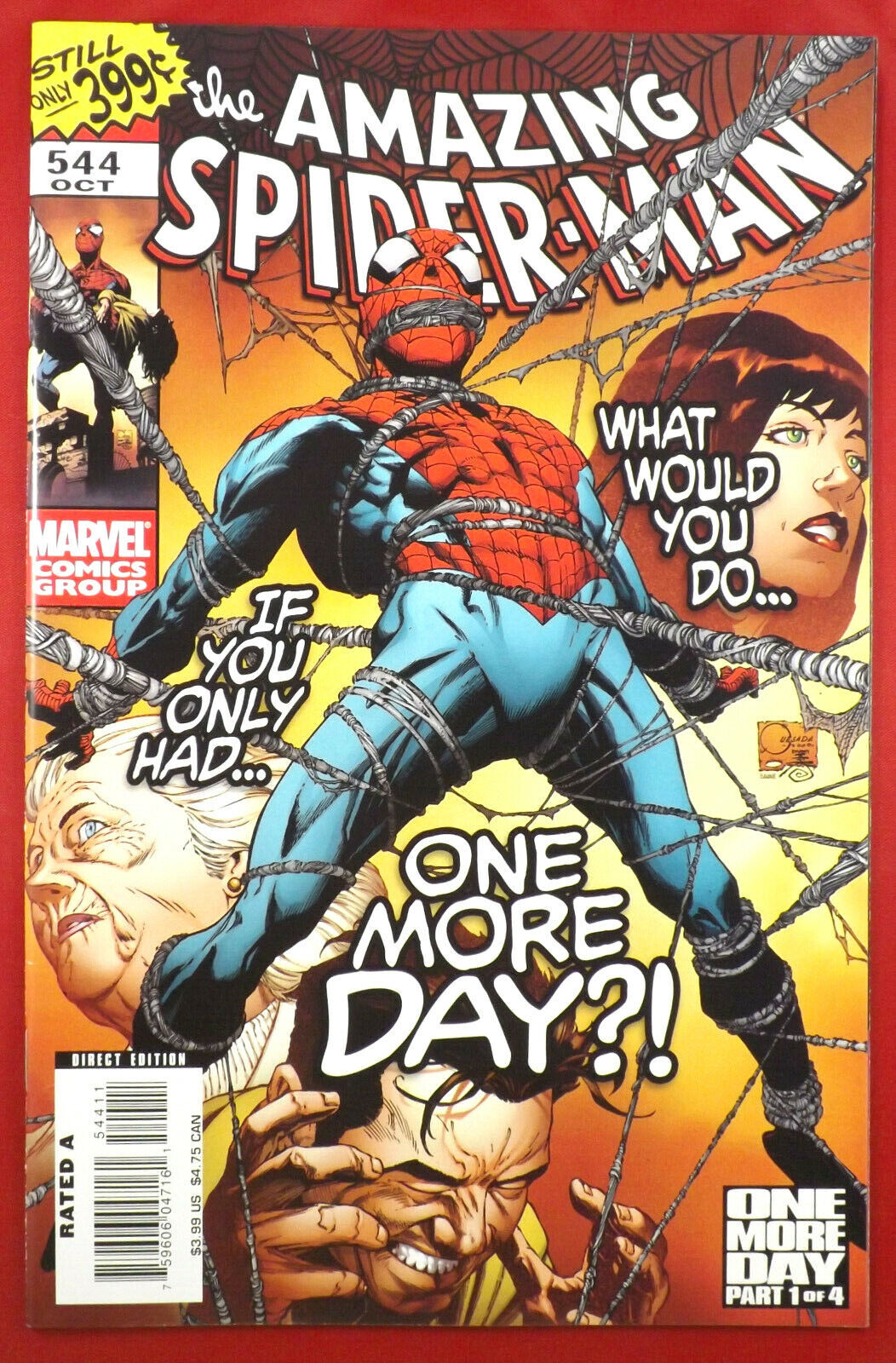 AMAZING SPIDER-MAN #544 NM- 2007 MCU No Way Home Marvel No Way Home ...