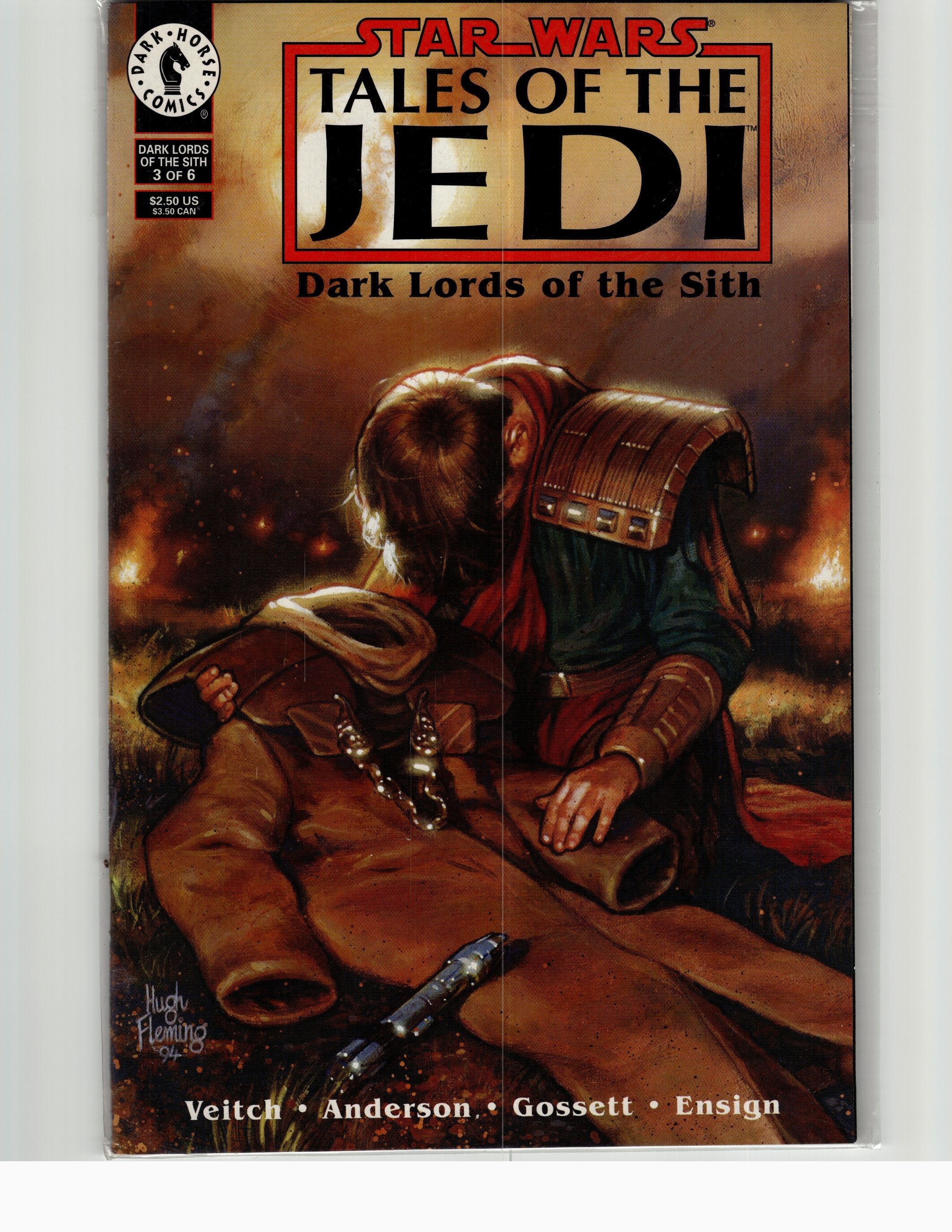Star Wars: Tales of the Jedi - Dark Lords of the Sith #3 (1994) Star ...