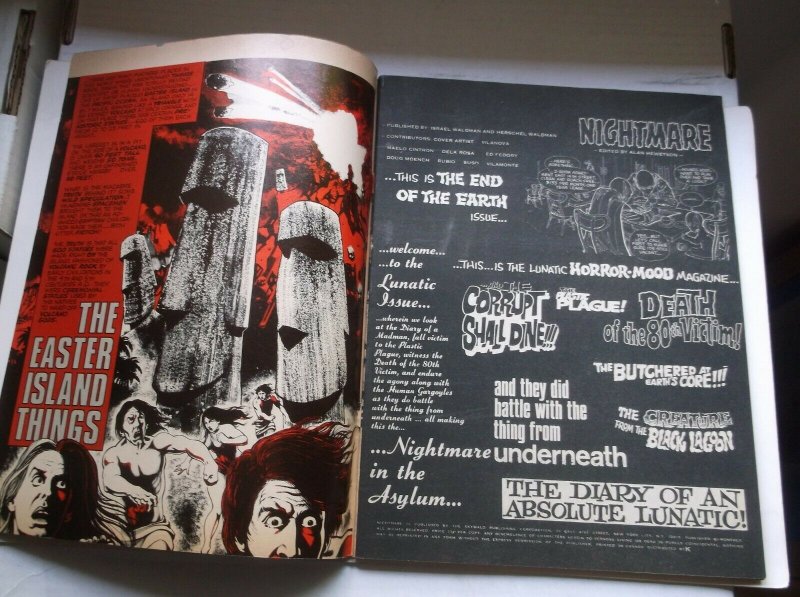 Skywald: Nightmare #14, Awesome Sci-Fi Creepy Cover, 1973, FN (6.0 ...