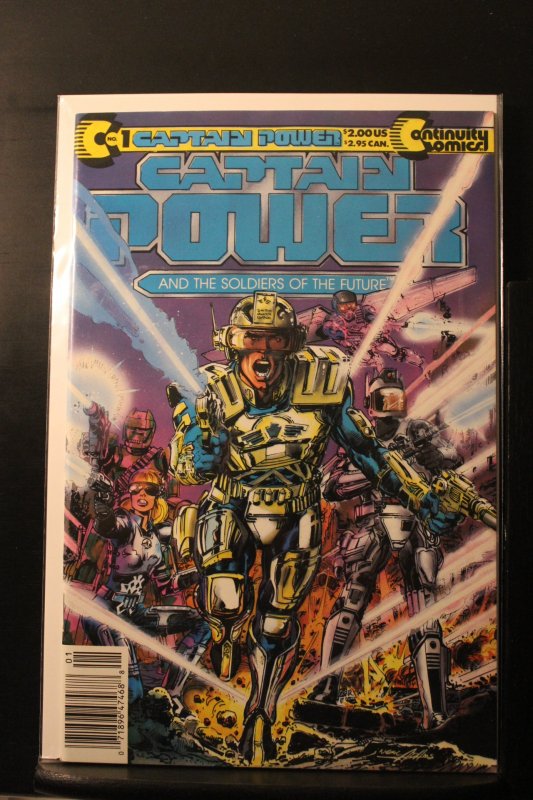 Captain Power and the Soldiers of The Future #1 Newsstand Edition (1988 ...