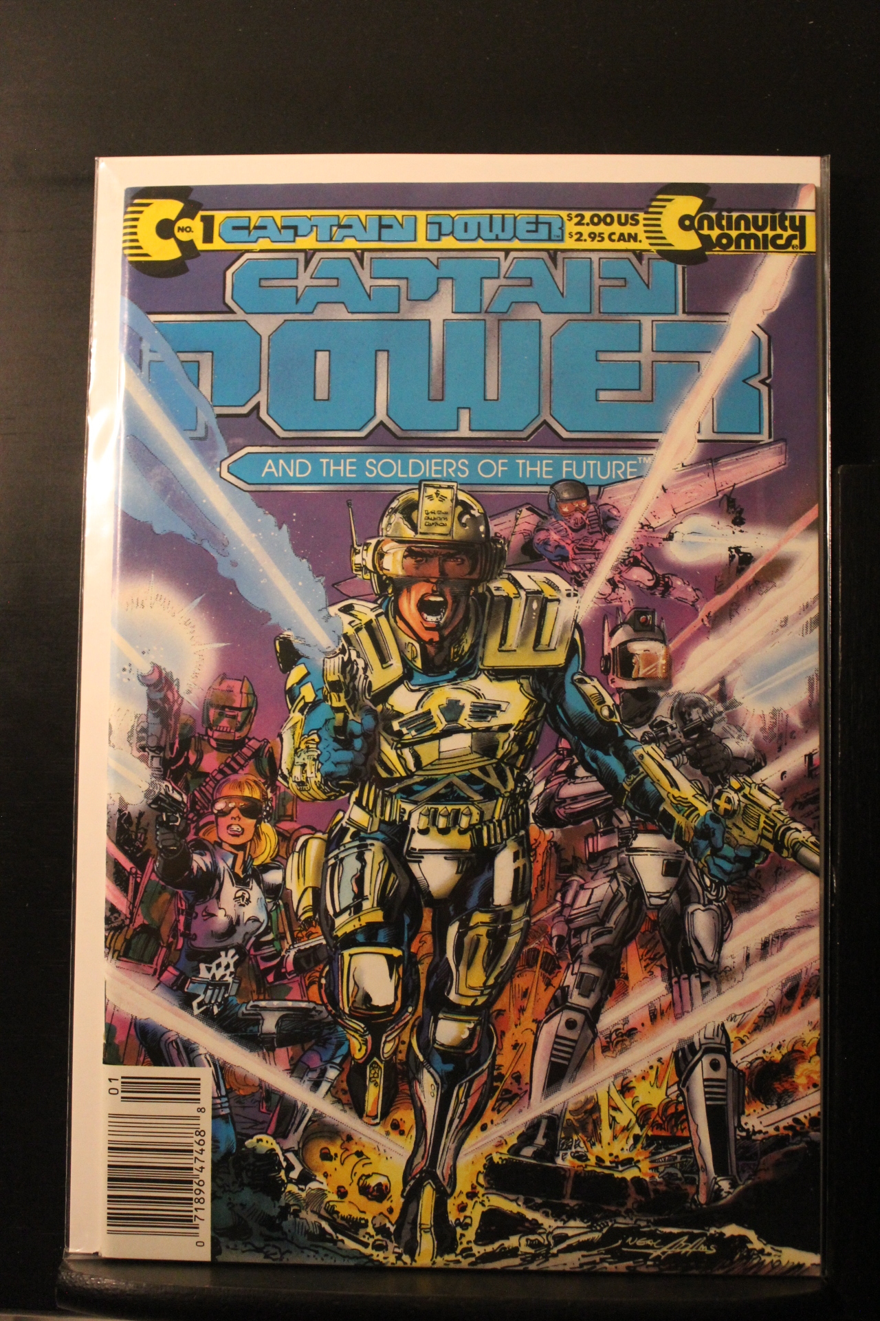 Captain Power and the Soldiers of The Future #1 Newsstand Edition (1988 ...