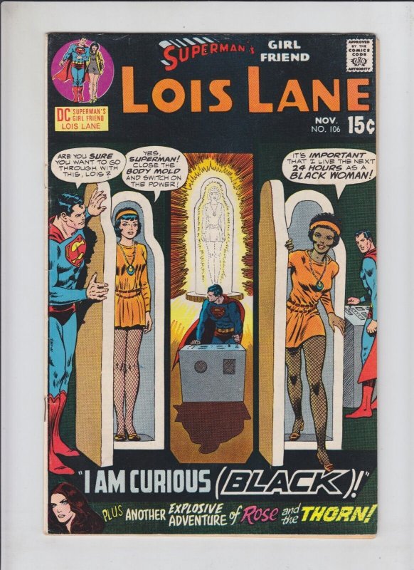 Superman's Girl Friend Lois Lane #106 GD; DC | Robert Kanigher - Werner ...