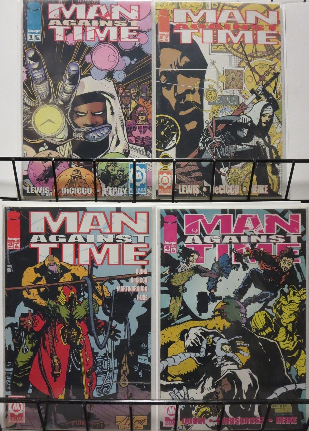 MAN Against Time (1996 IM/Motown) 1-4 | Full Runs & Sets / HipComic
