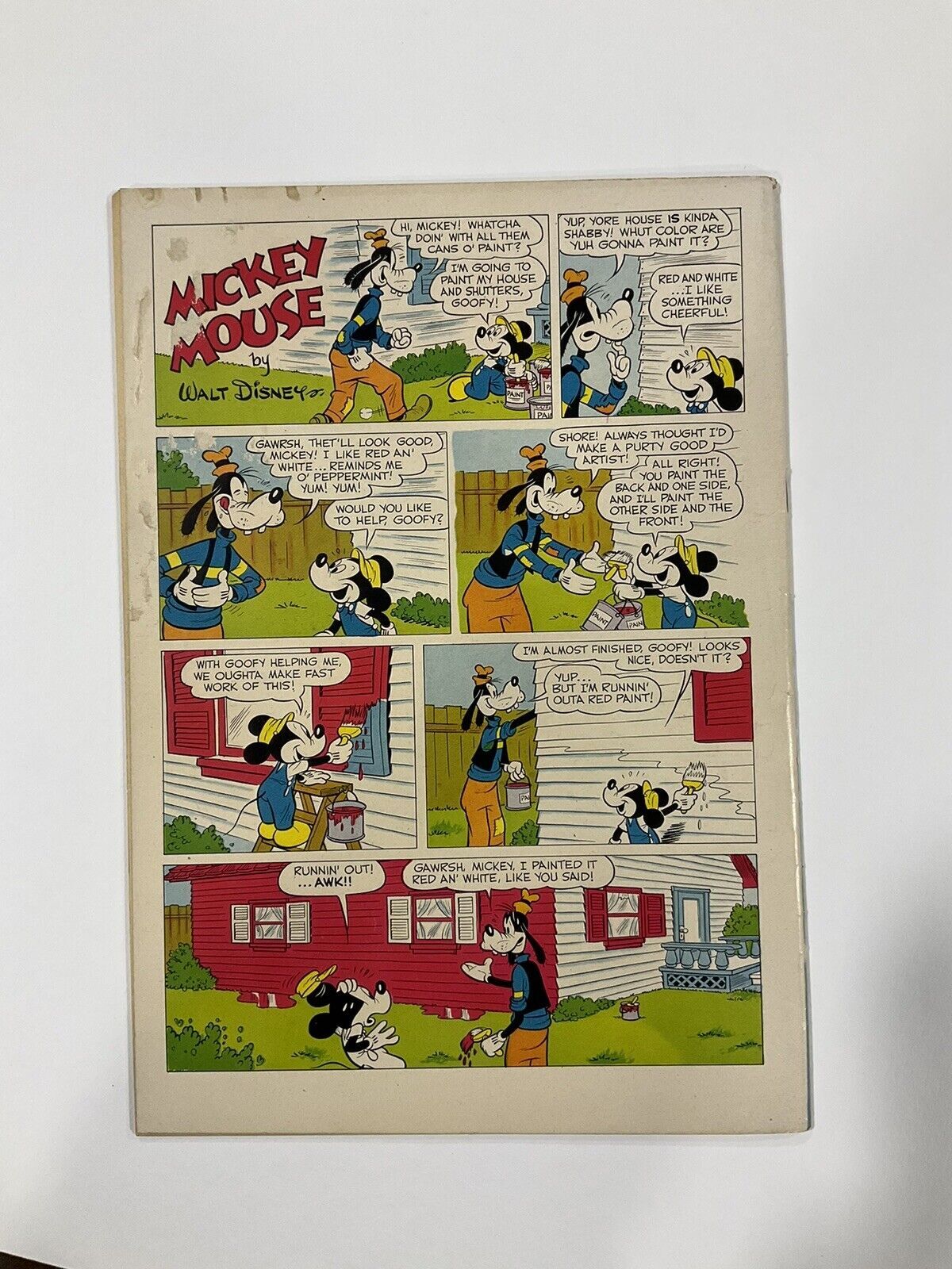 Walt Disneys Mickey Mouse 194 Very Good+ Vg+ 4.5 Golden Age 1948 Dell ...