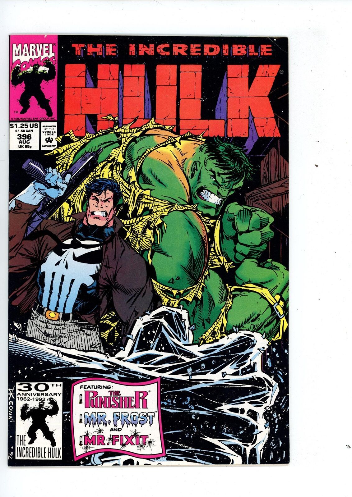 The Incredible Hulk #396 (1992) Hulk Marvel Comics | Comic Books ...