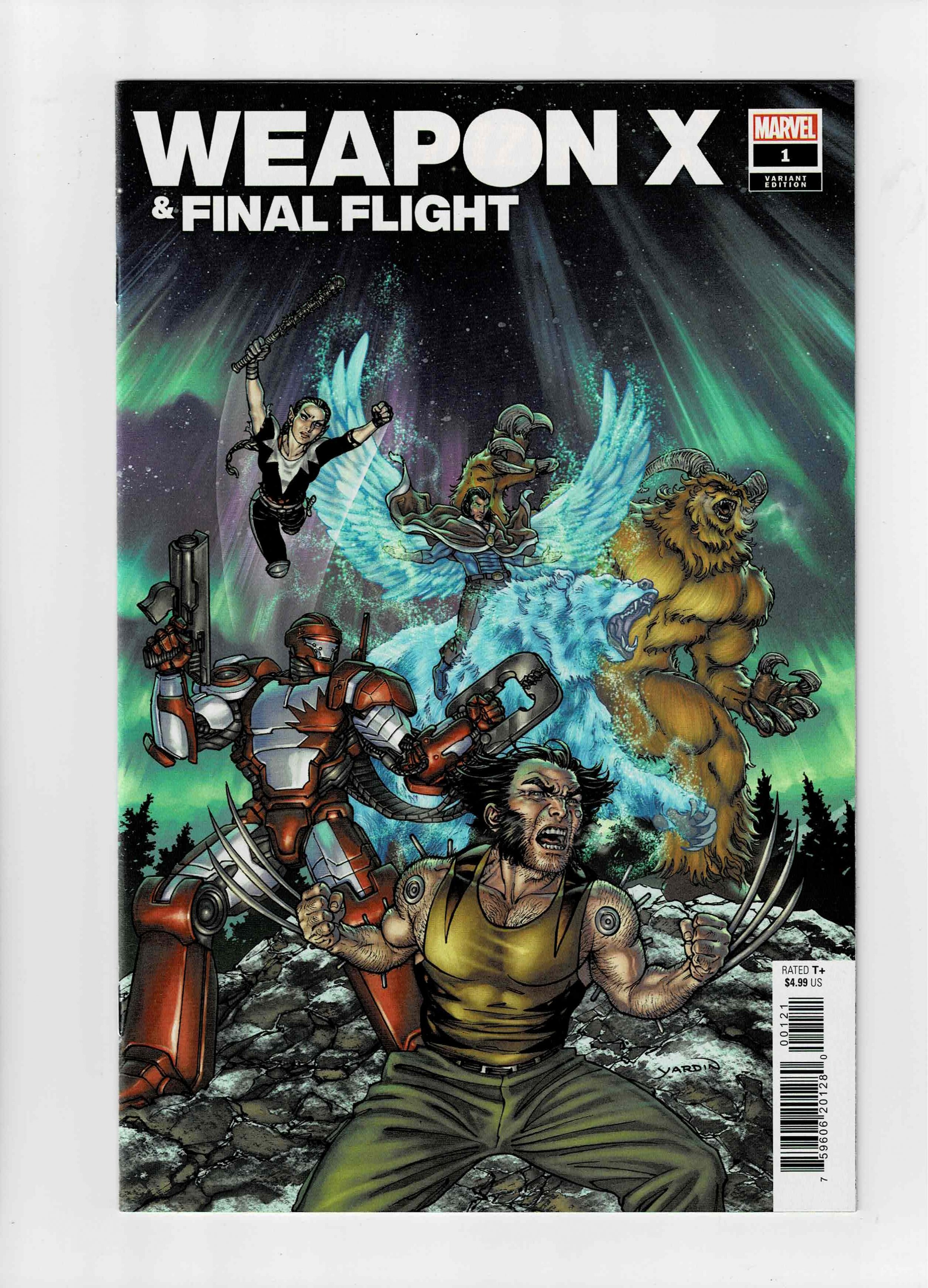 Heroes Reborn: Weapon X & Final Flight Variant Cover (2021) An FM 3rd ...