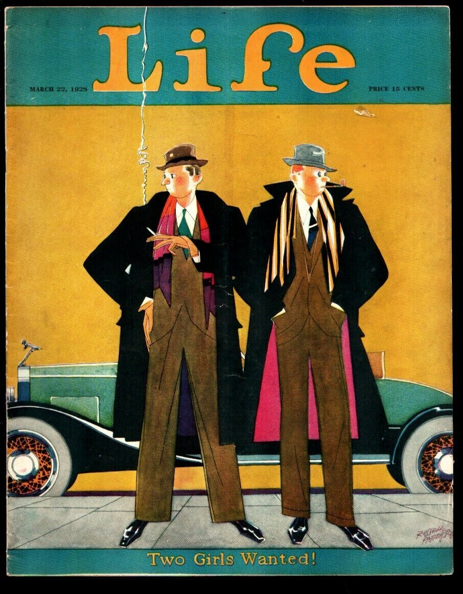 Life 3/22/1928-Russell Patterson-Vintage comic & cartoon art-Smith ...