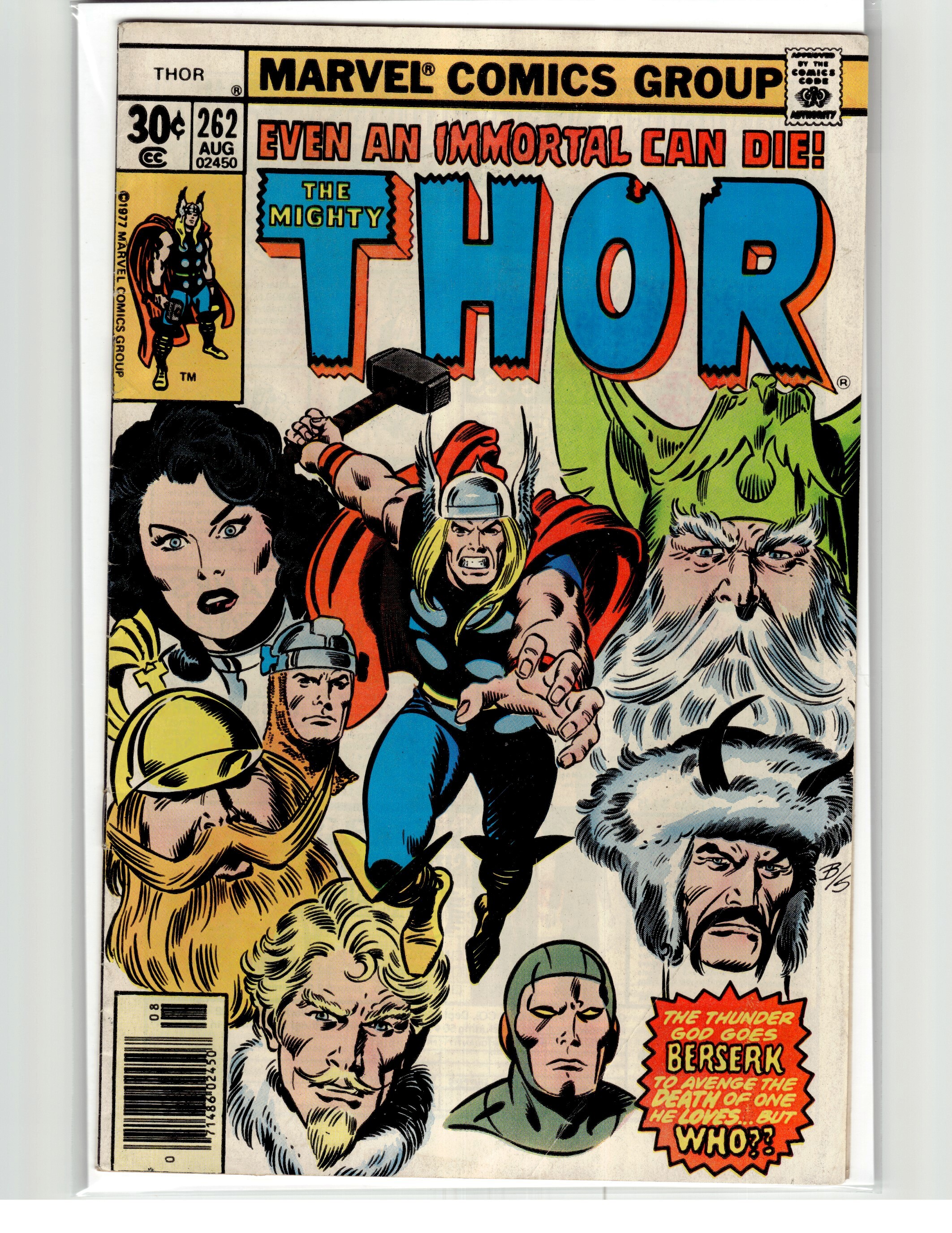 Thor #262 (1977) Thor | Comic Books - Bronze Age, Marvel, Thor, Fantasy / HipComic