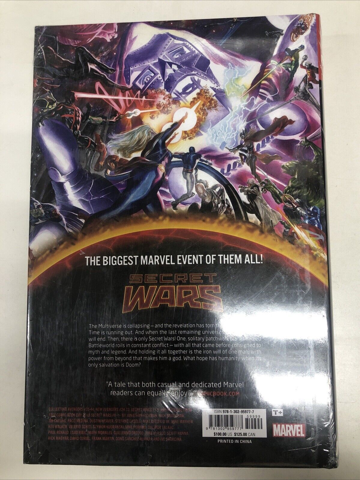 Secret Wars (2025) Omnibus • Marvel Comics • Jonathan Hickman • Stefano ...