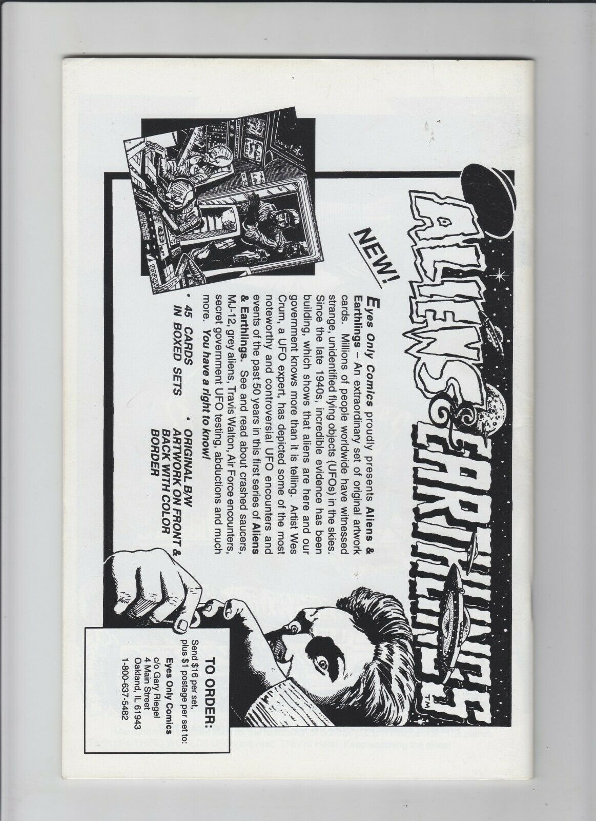 Above Top Secret Comics #1 VF/NM; Eyes Only | Documents alien ...