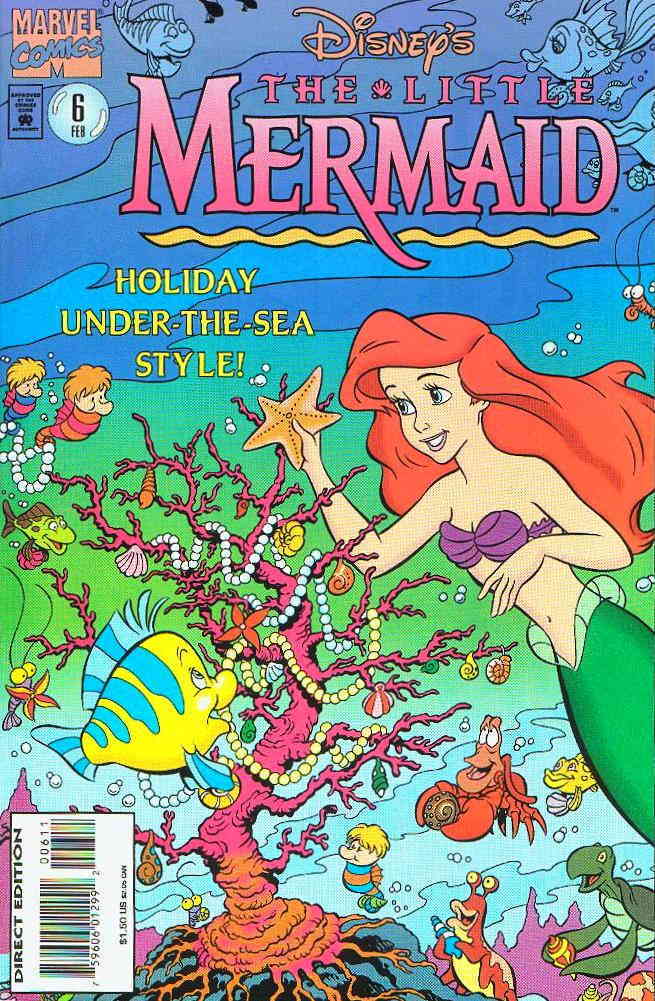 Little Mermaid, The (Disney's ) #6 FN ; Marvel | Comic Books - Modern ...
