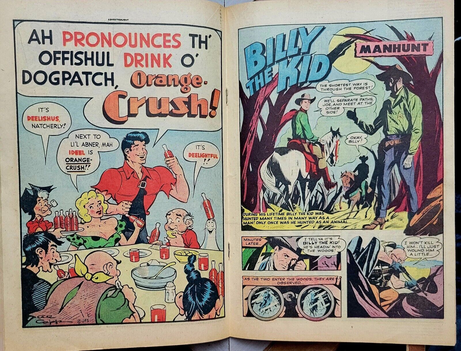 Billy the KID Adventure MAG #4 VG 1951 10c Golden AGE / Western by Jack ...