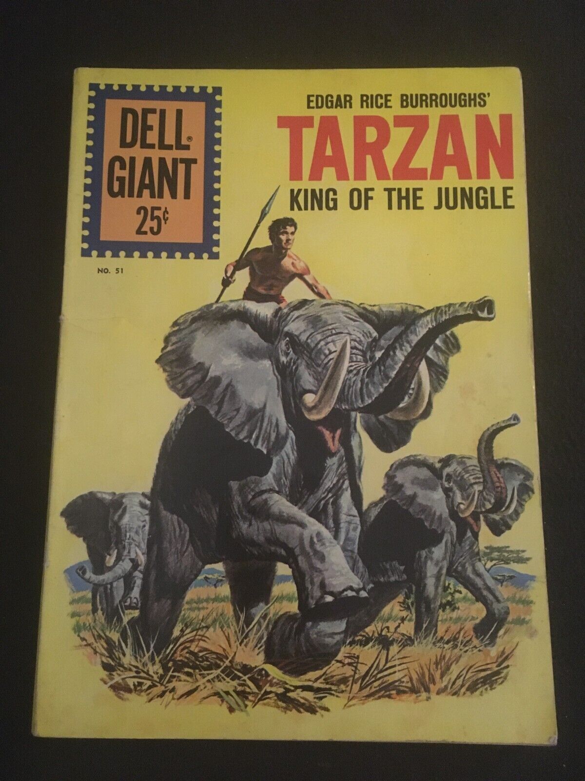 Dell Giant #51: Tarzan, King of the Jungle VG+ Condition | Comic Books ...