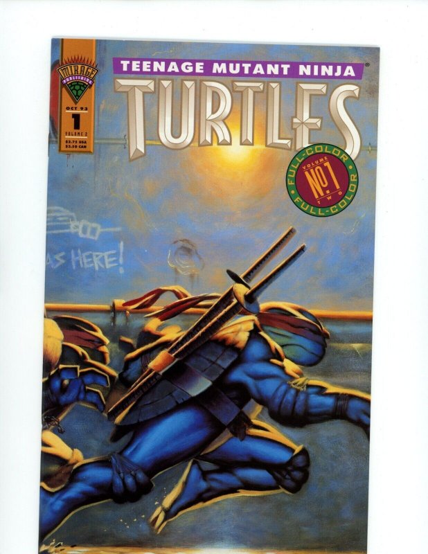 Teenage Mutant Ninja Turtles 1 A C Farley Cover Art 9 2 1993