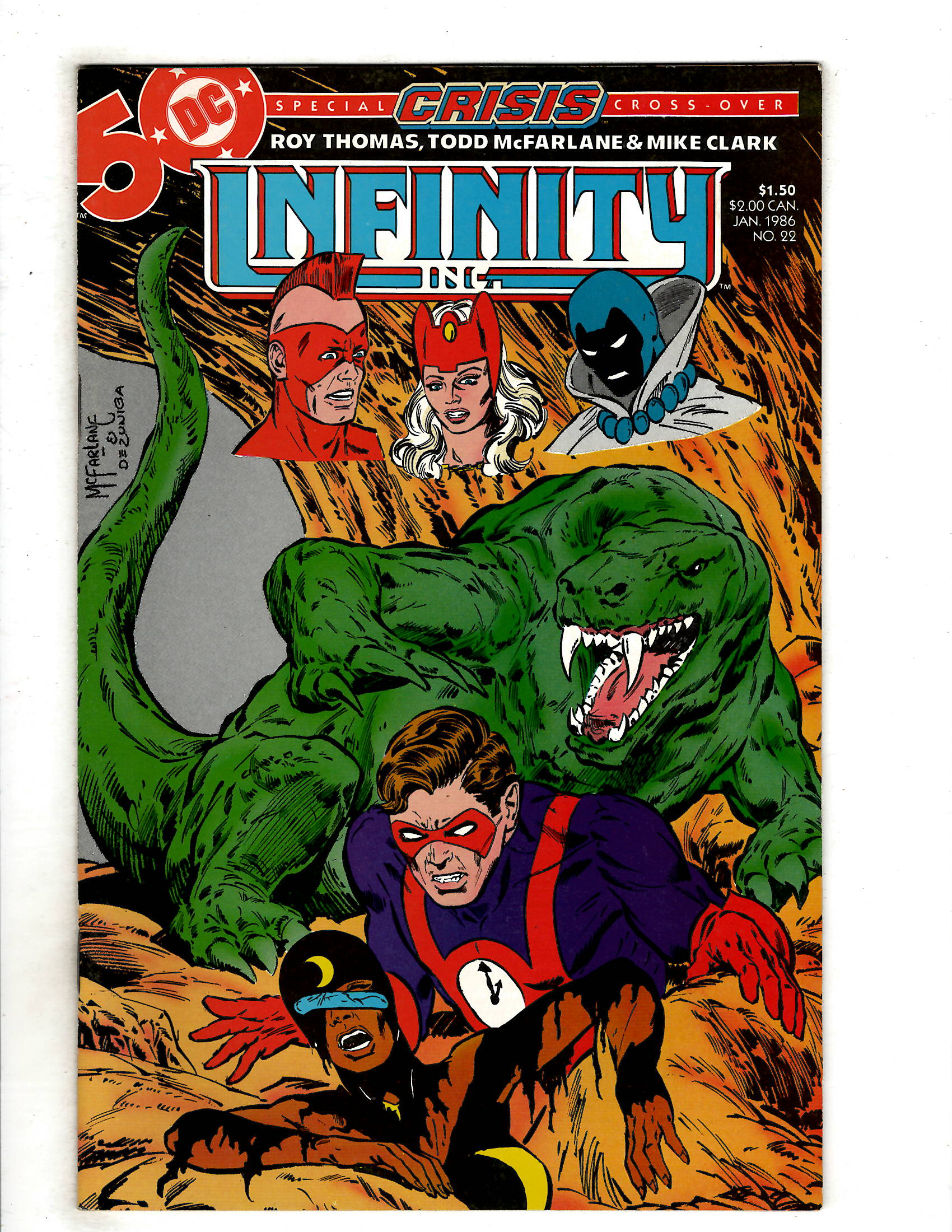 Infinity, Inc. #22 (1986) DC Comics Superman Flash OF6 | Comic Books ...