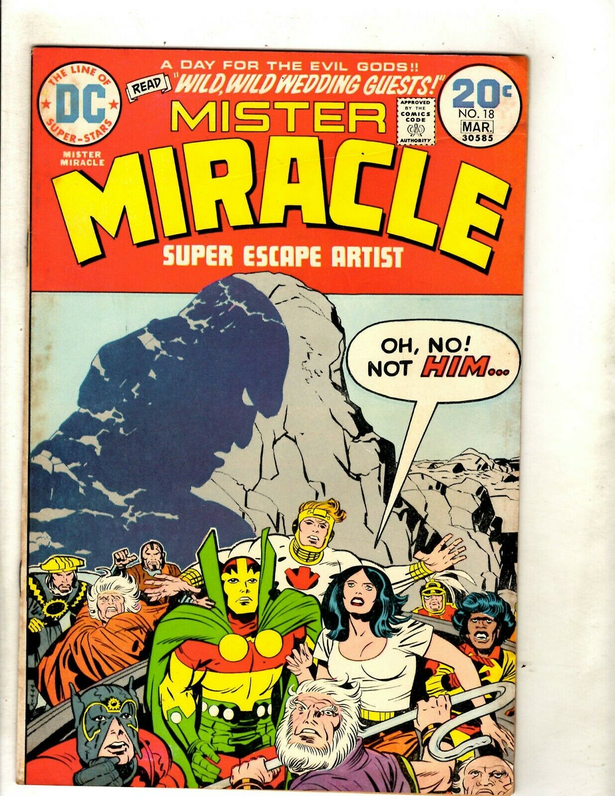 Mister Miracle # 18 FN DC Comic Book Jack Kirby Fourth World Escape ...