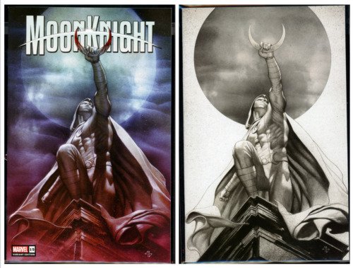 Moon Knight # 15 Adi Granov NYCC Exclusive Variant Set Trinity Comics ...