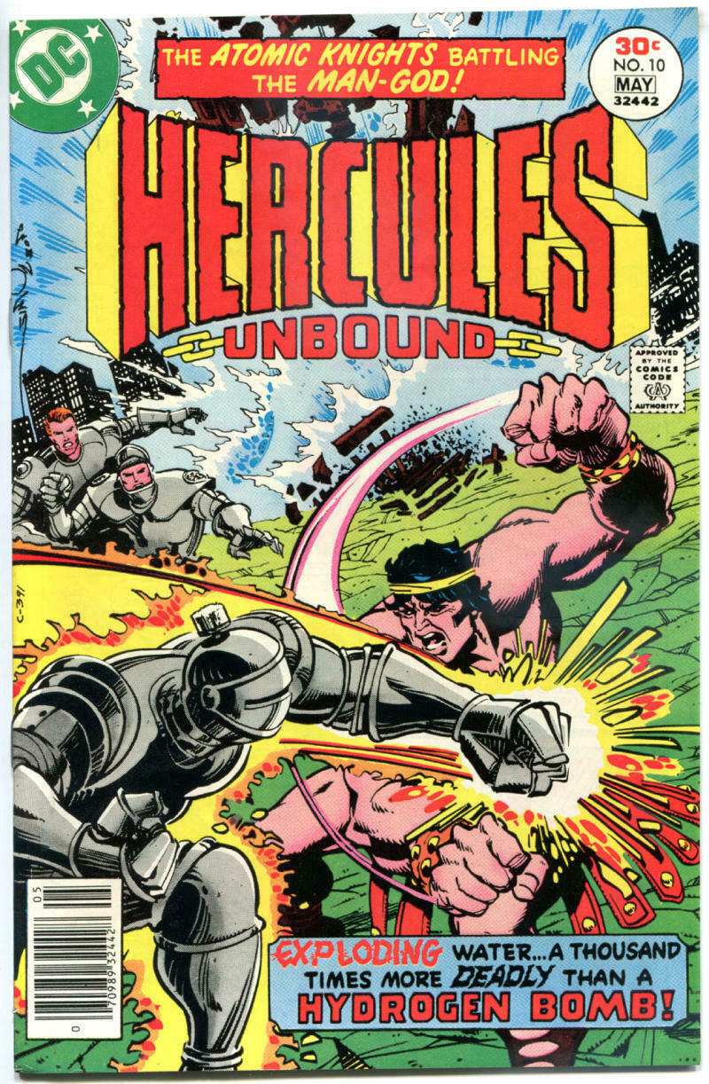 HERCULES UNBOUND 1 2 3 4 5 6 7 8 9 10-12, VF to NM-, Wally Wood, 1975 ...