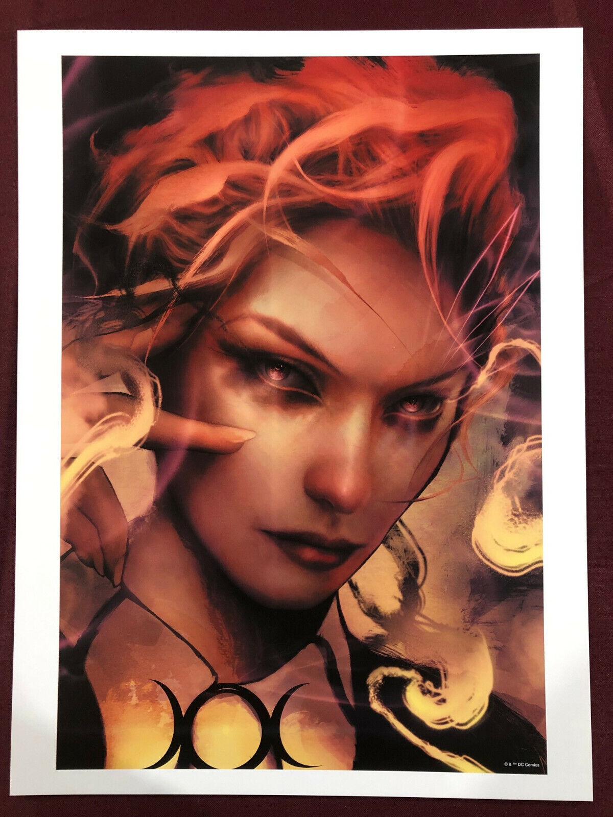 DAN Quintana Circe Poster 12 X 16" NM Shipped Flat Wonder Woman Villain ...