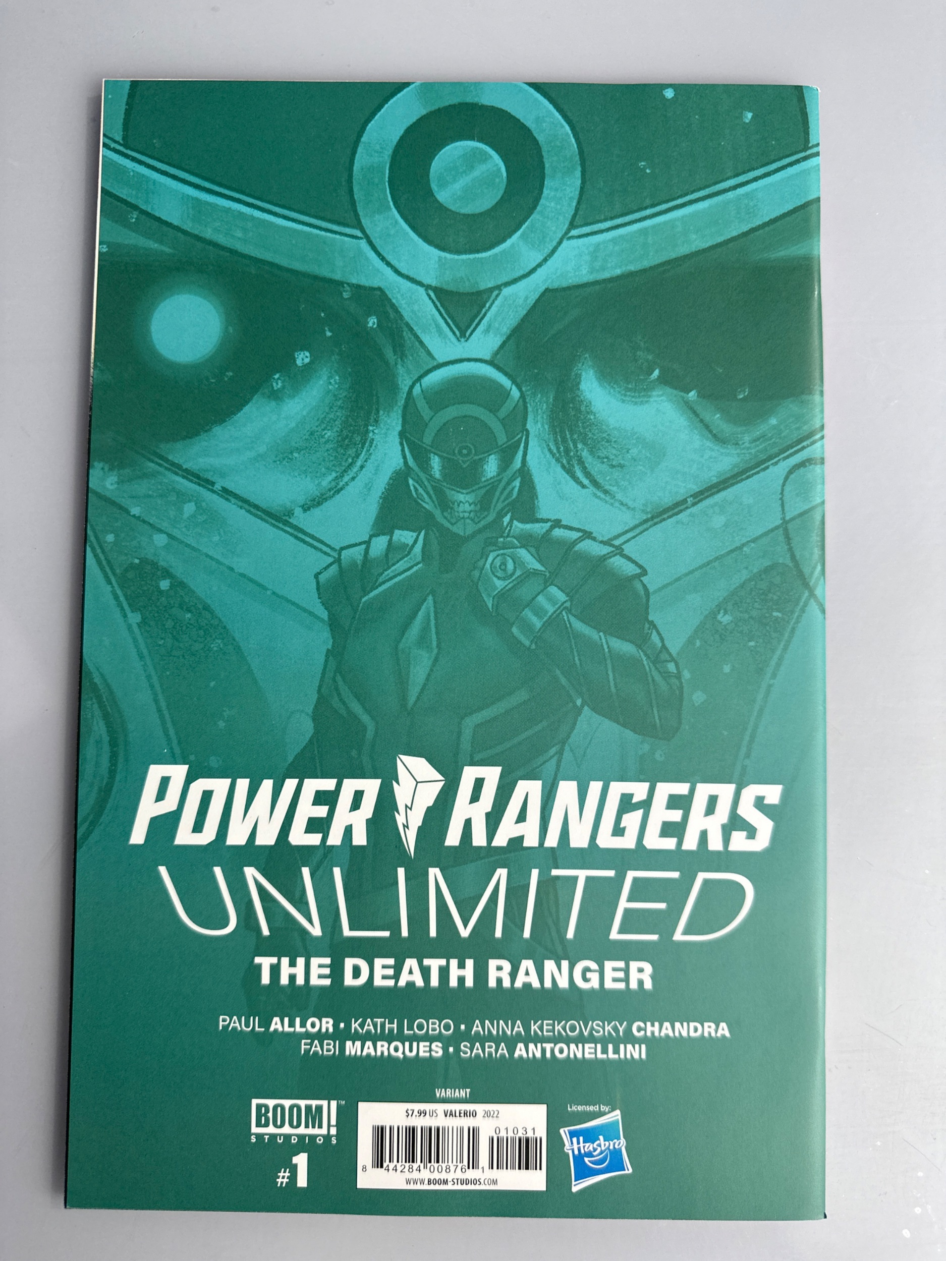 Power Rangers Unlimited: The Death Ranger (2022) | Comic Books - Modern ...