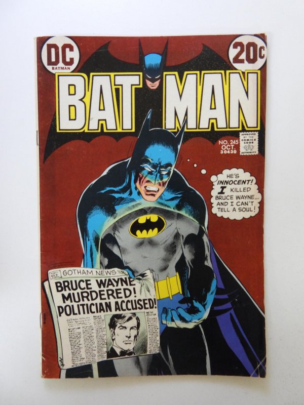 Batman #245 (1972) FN+ condition | Comic Books - Bronze Age, DC Comics ...