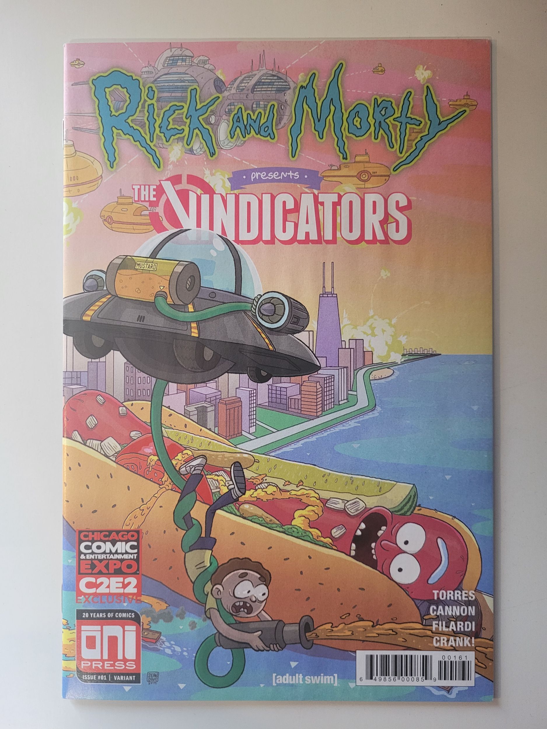 Rick and Morty The Vindicators #1 C2E2 Exclusive First Pickle Rick ...