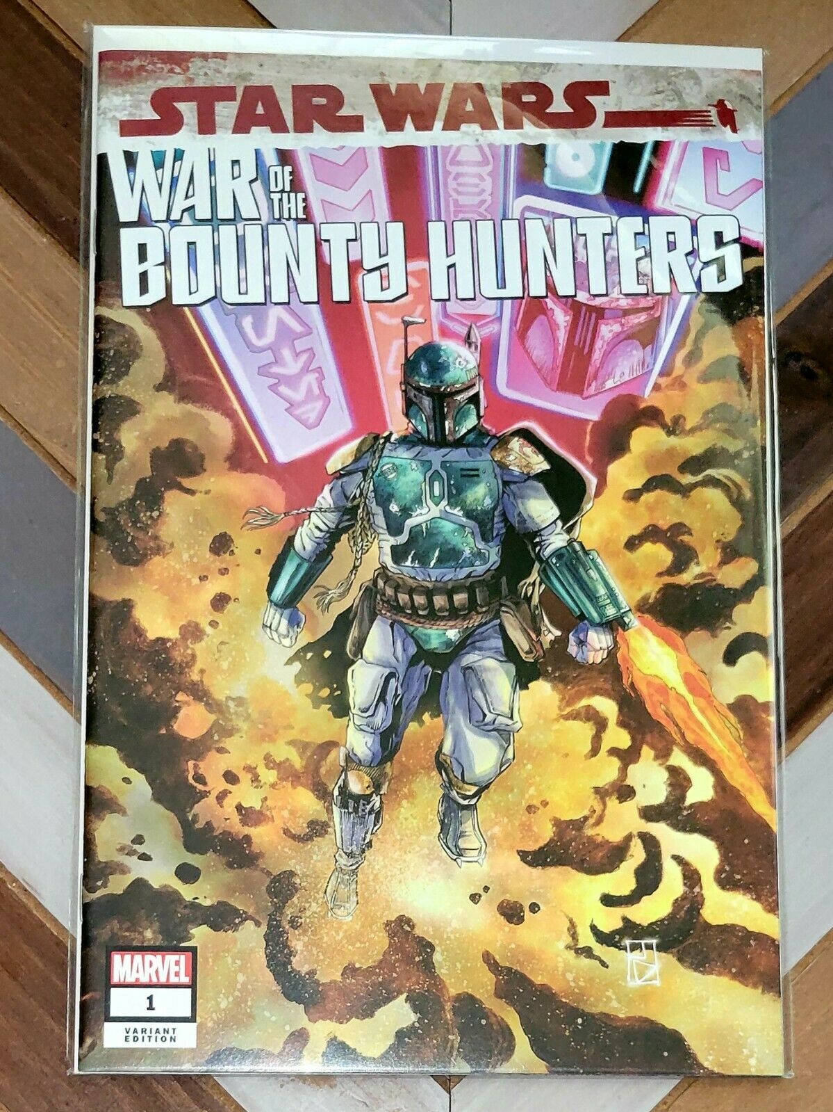 STAR WARS War of Bounty Hunters #1 (Marvel 2021) NM, 1st Trinia & Margo ...