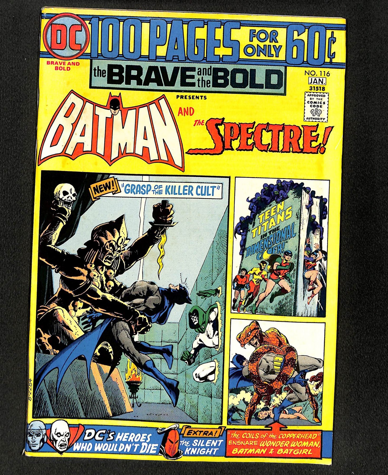 Brave And The Bold #116 Batman Spectre! | Full Runs & Sets, DC Comics ...