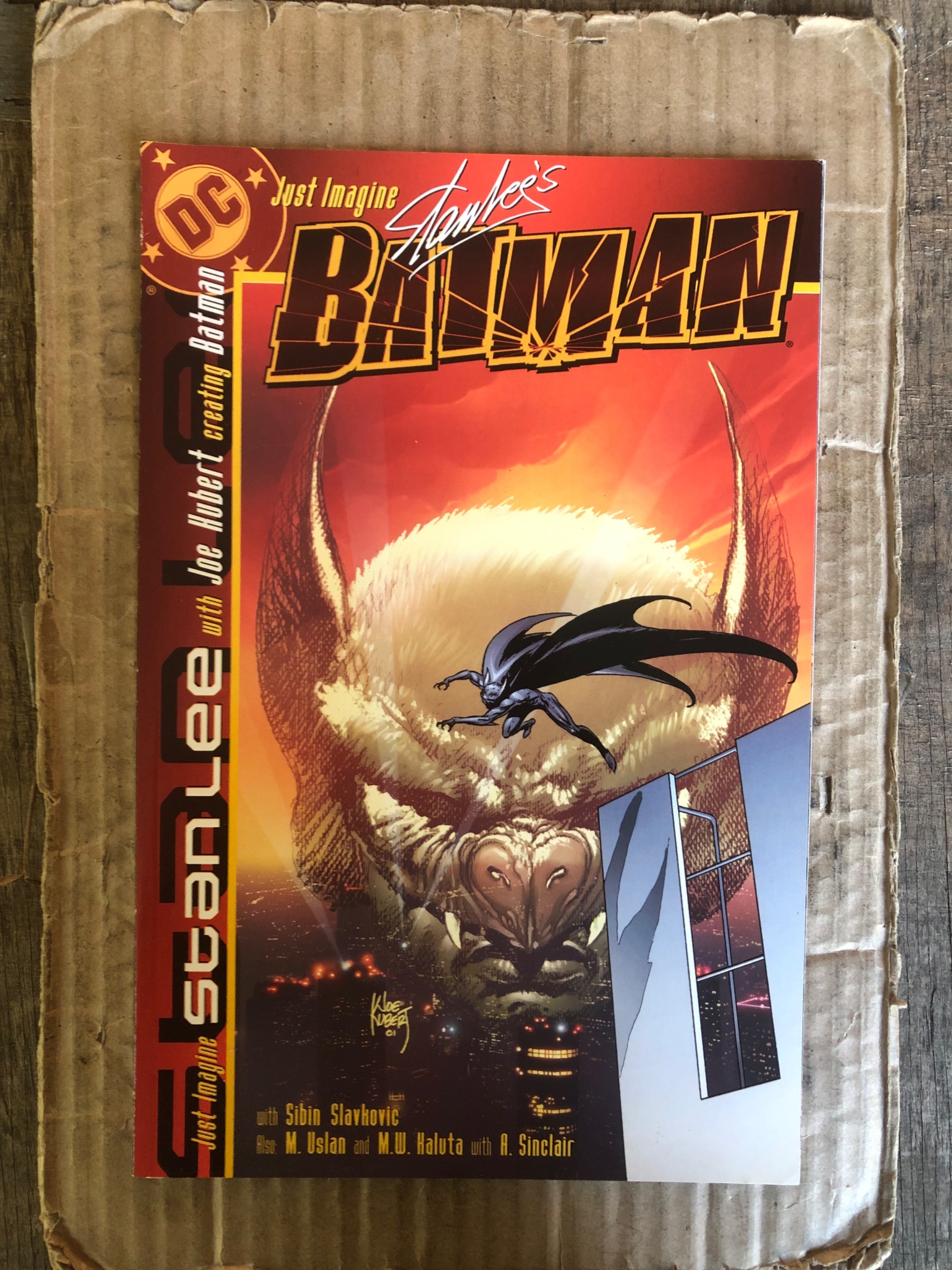 Just Imagine Stan Lee With Joe Kubert Creating Batman (2001) | Comic ...