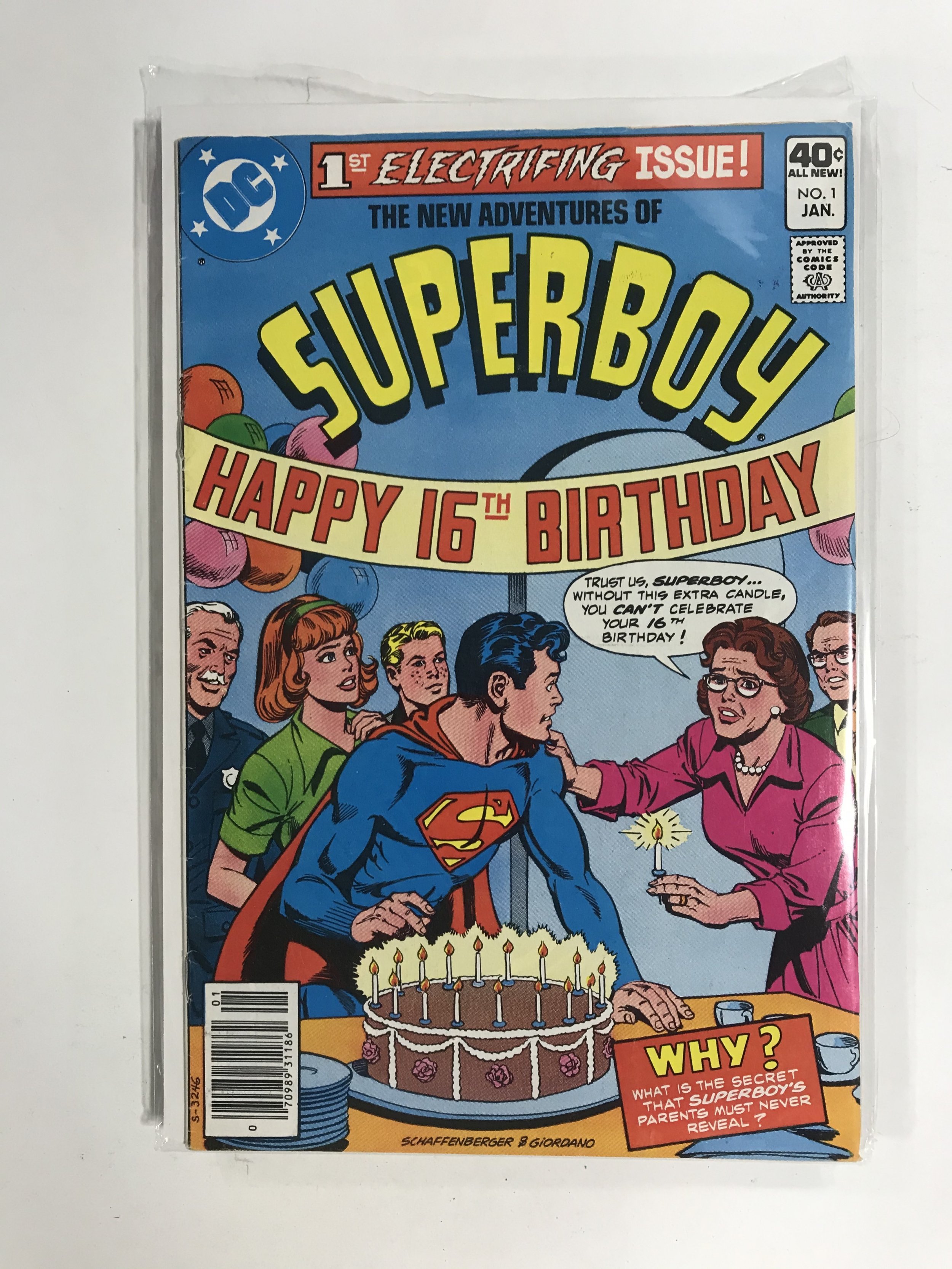 The New Adventures of Superboy #1 (1980) VF3B131 VERY FINE VF 8.0 ...