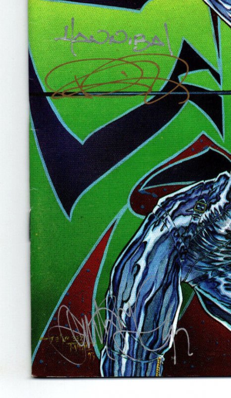 Night Vision #1 2 3 & 4 triple signed set by Quinn/Hannibal/Tim Vigil ...