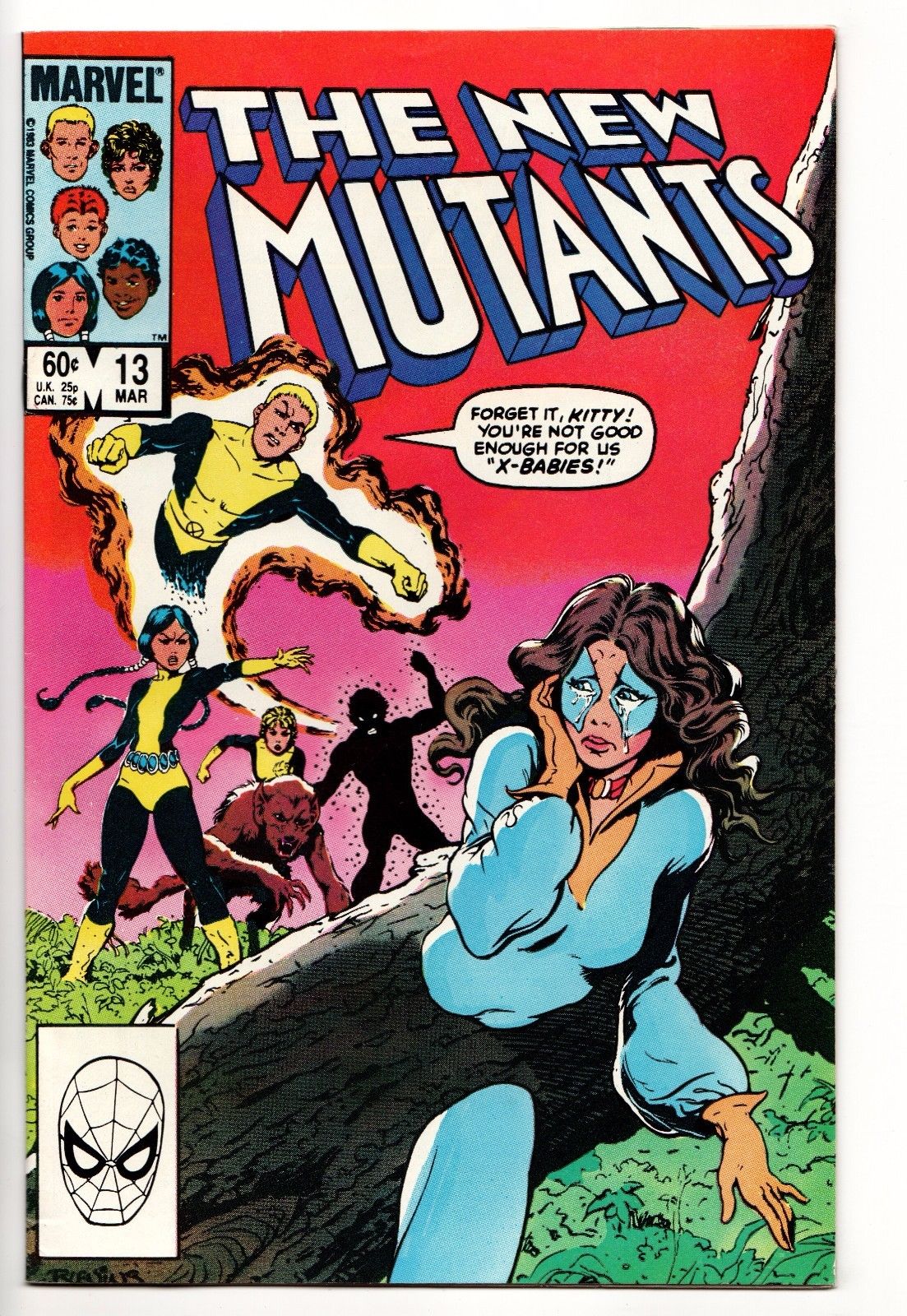 New Mutants #13 - 1st Doug Ramsey (Cypher) / Magma (Marvel, 1984) - FN ...