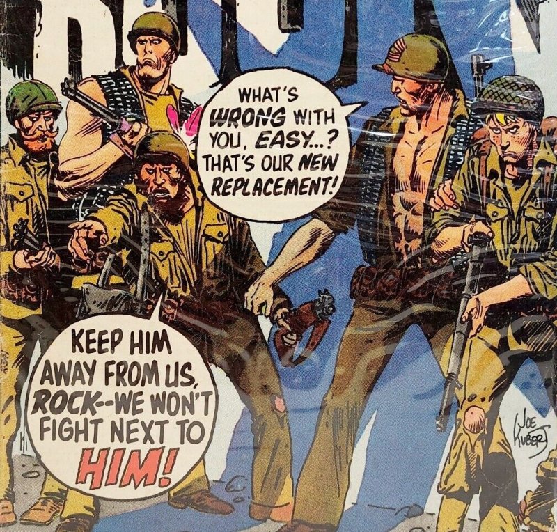 1970 DC Comics SGT Rock #219 Comic Book Vintage Our Army At War | Comic ...