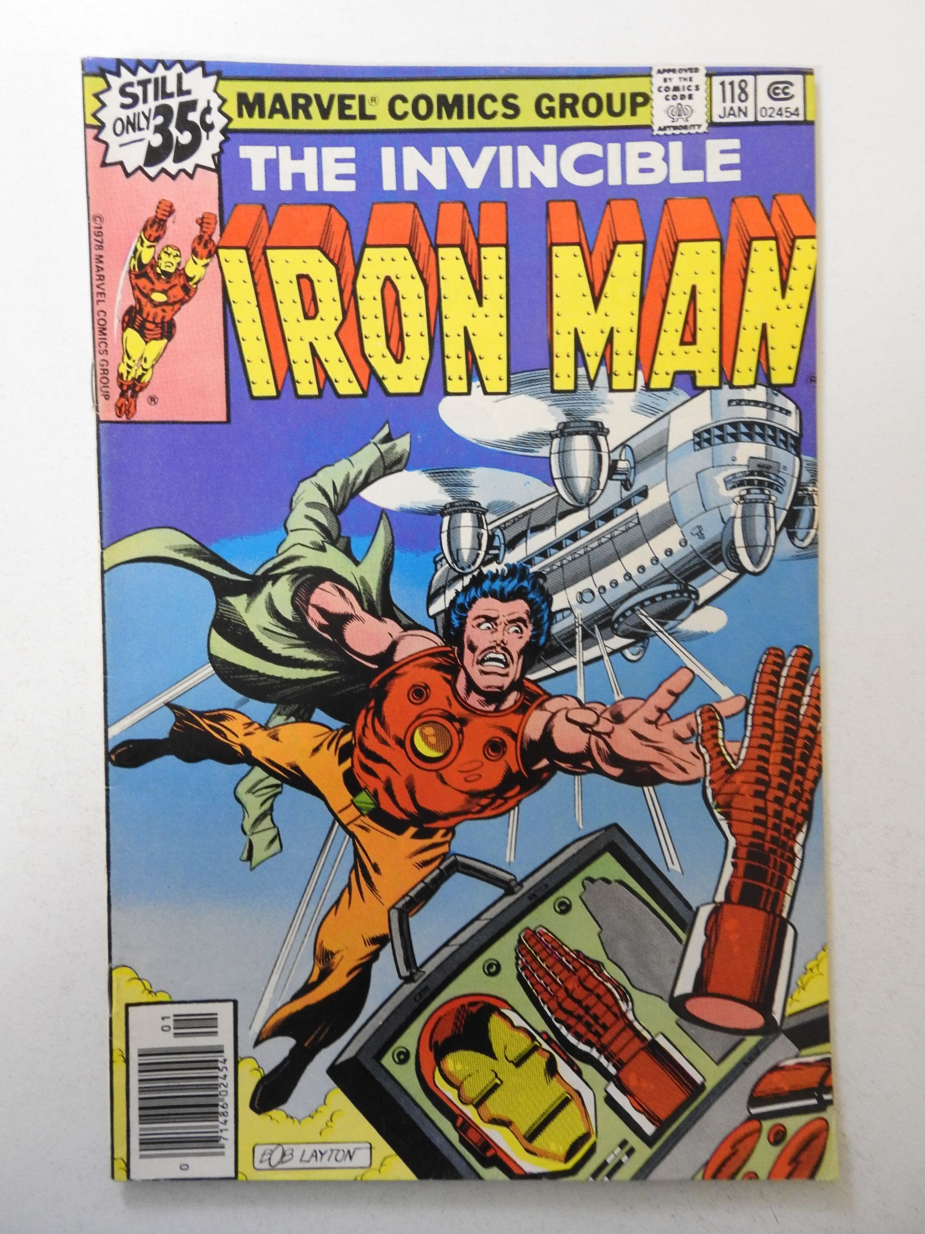 Iron Man #118 (1979) FN+ Condition! First appearance of James Rhodes ...