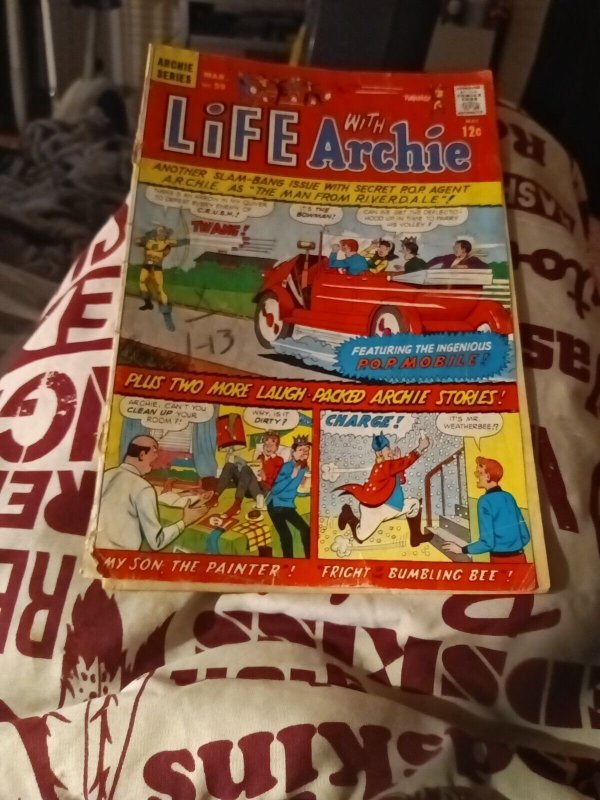 Life With Archie # 59 March 1967 Archie Comics MAN From Riverdale Uncle ...