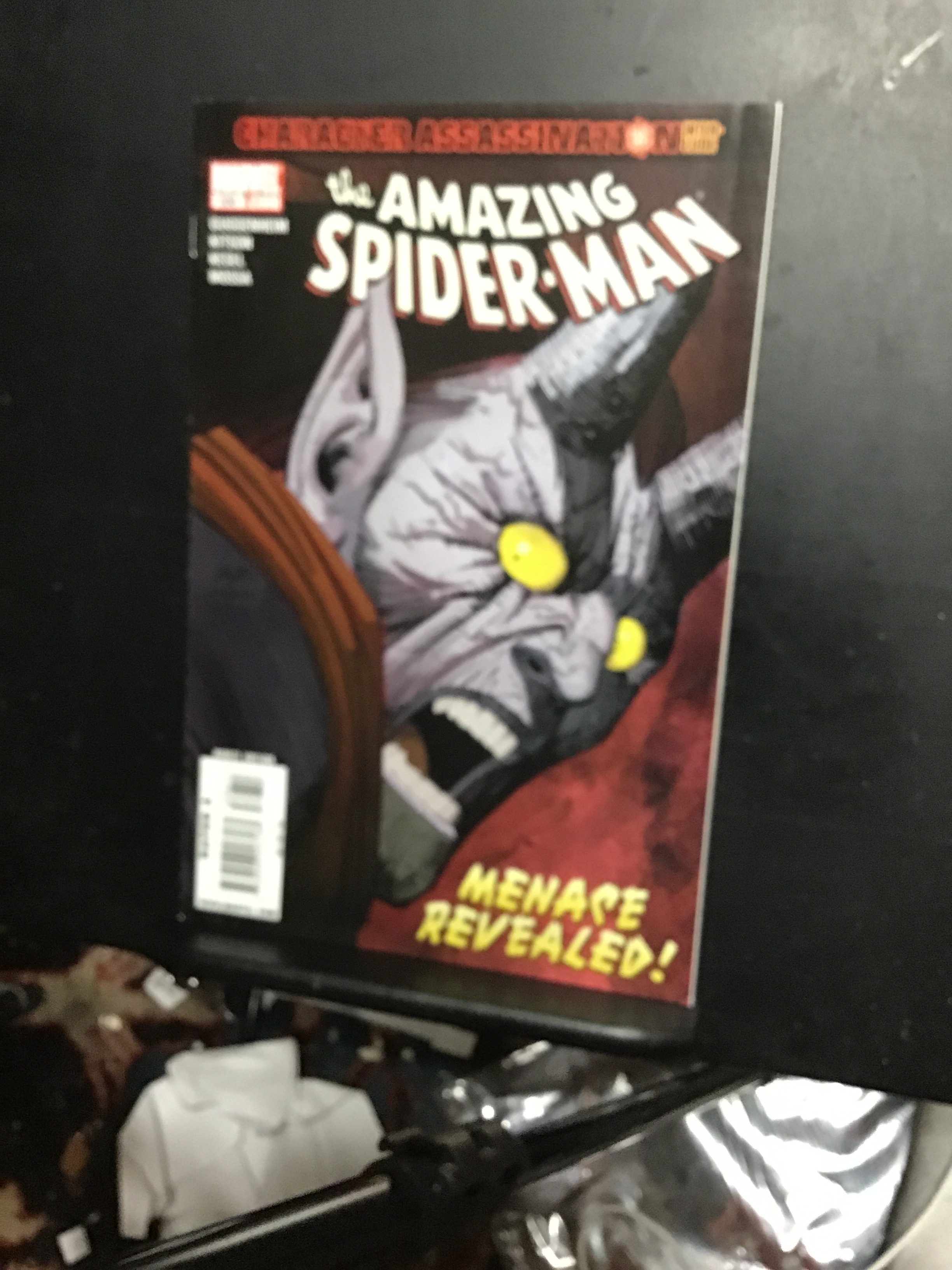 The Amazing Spider-Man #586 menace revealed! High-grade key! NM- Wow ...