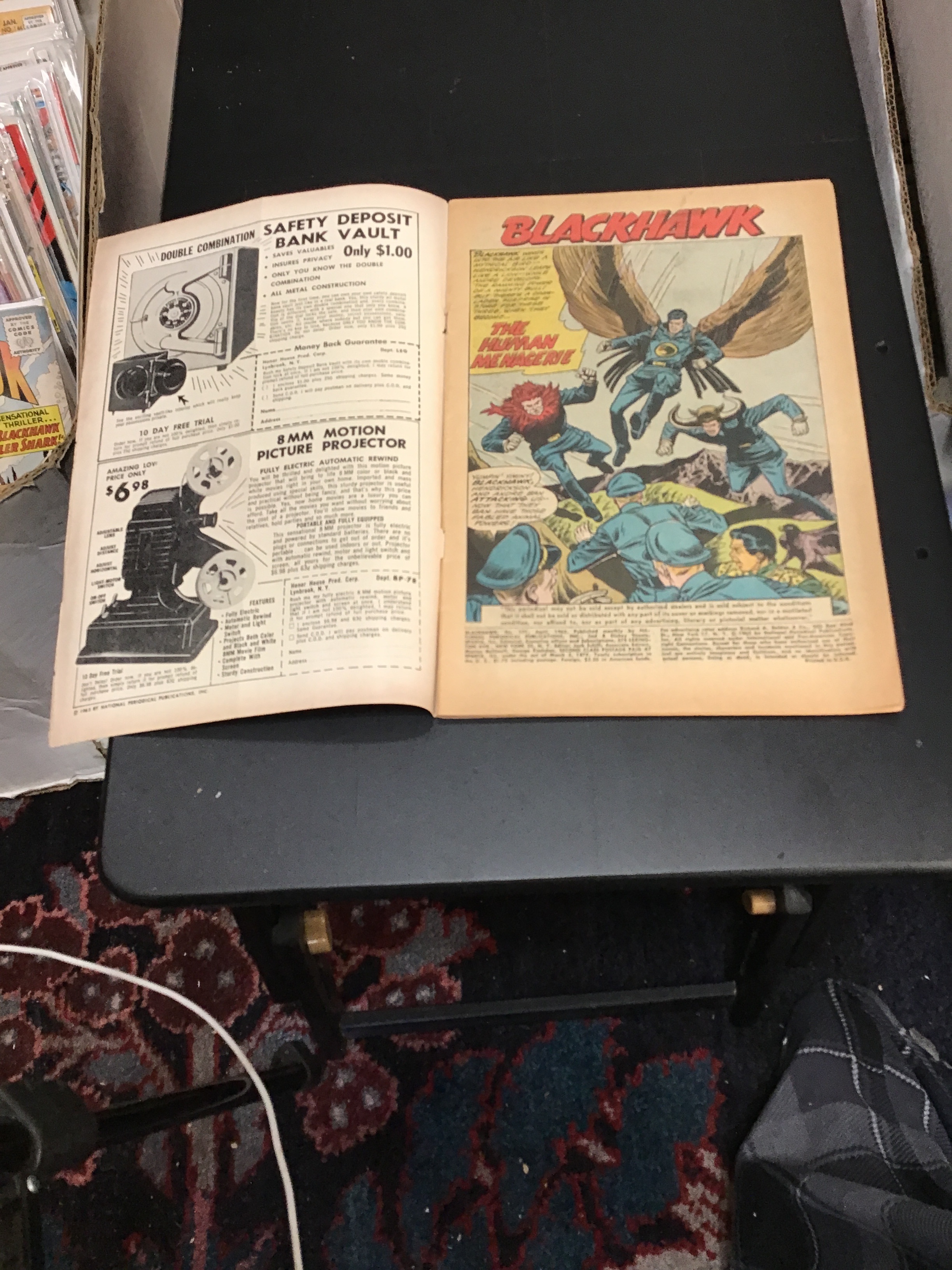 Blackhawk 171 1962 1st Alien Island Blackhawk Medicine Man Human ...