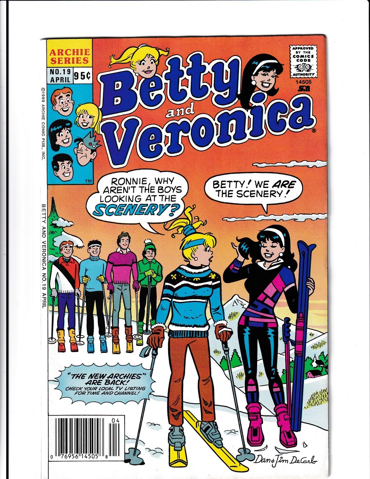 Betty and Veronica #19 (1989) Canadian Newsstand Archie Comics | Comic ...