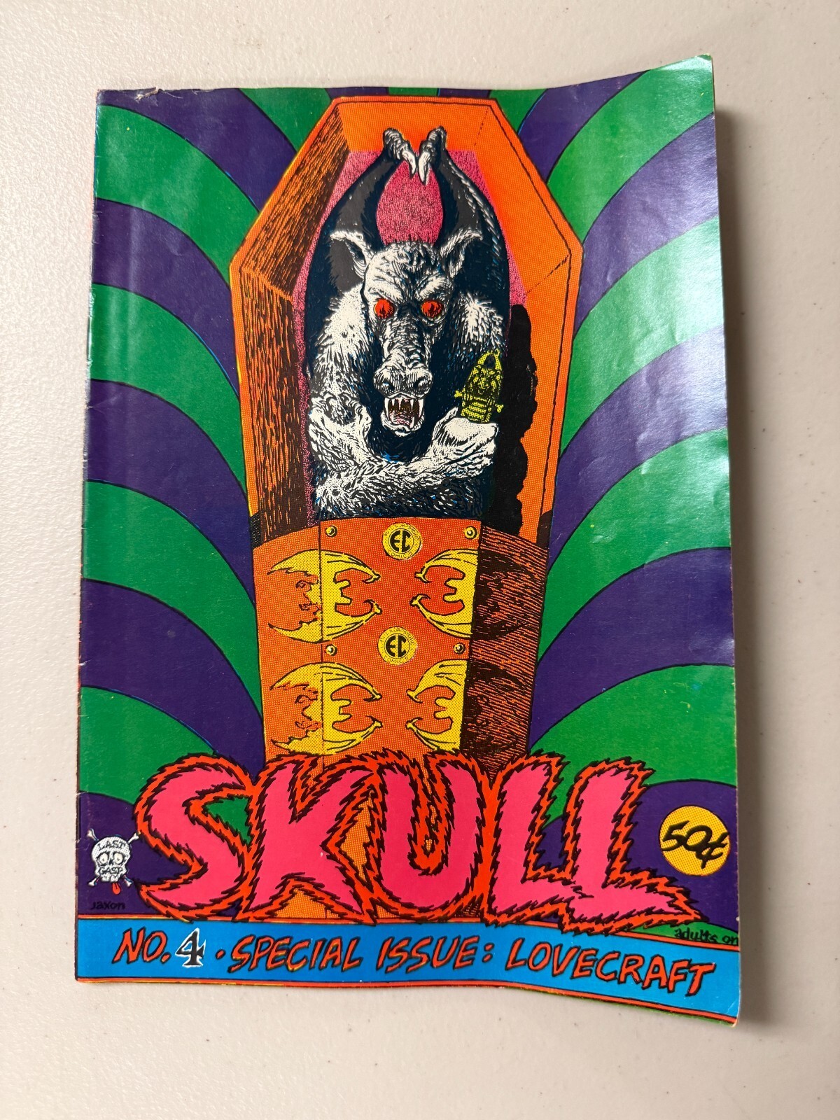 Skull # 4 FN Last Gasp Comix Comic Book Lovecraft 1972 22 J285 | Comic ...