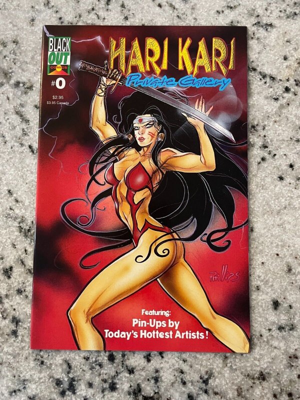 Hari Kari Private Gallery # 0 NM Black Out Comics Comic Book Pin-Ups 1996 RH9 | Comic Books ...