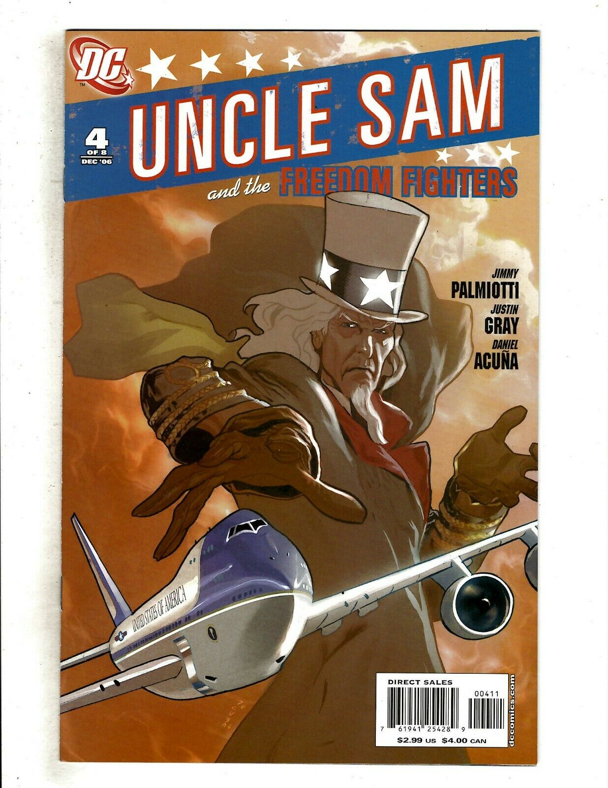 12 DC Comics Uncle Sam 1 2 3 4 5 6 Freedom Fighters 3 Blood + Water 1 2 ...