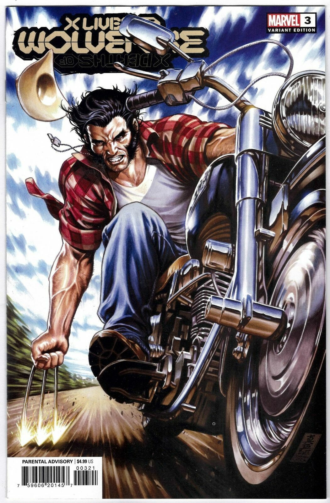 X Lives of Wolverine #3 1:50 Brooks Marvel Comics 2022 EB228 | Comic ...