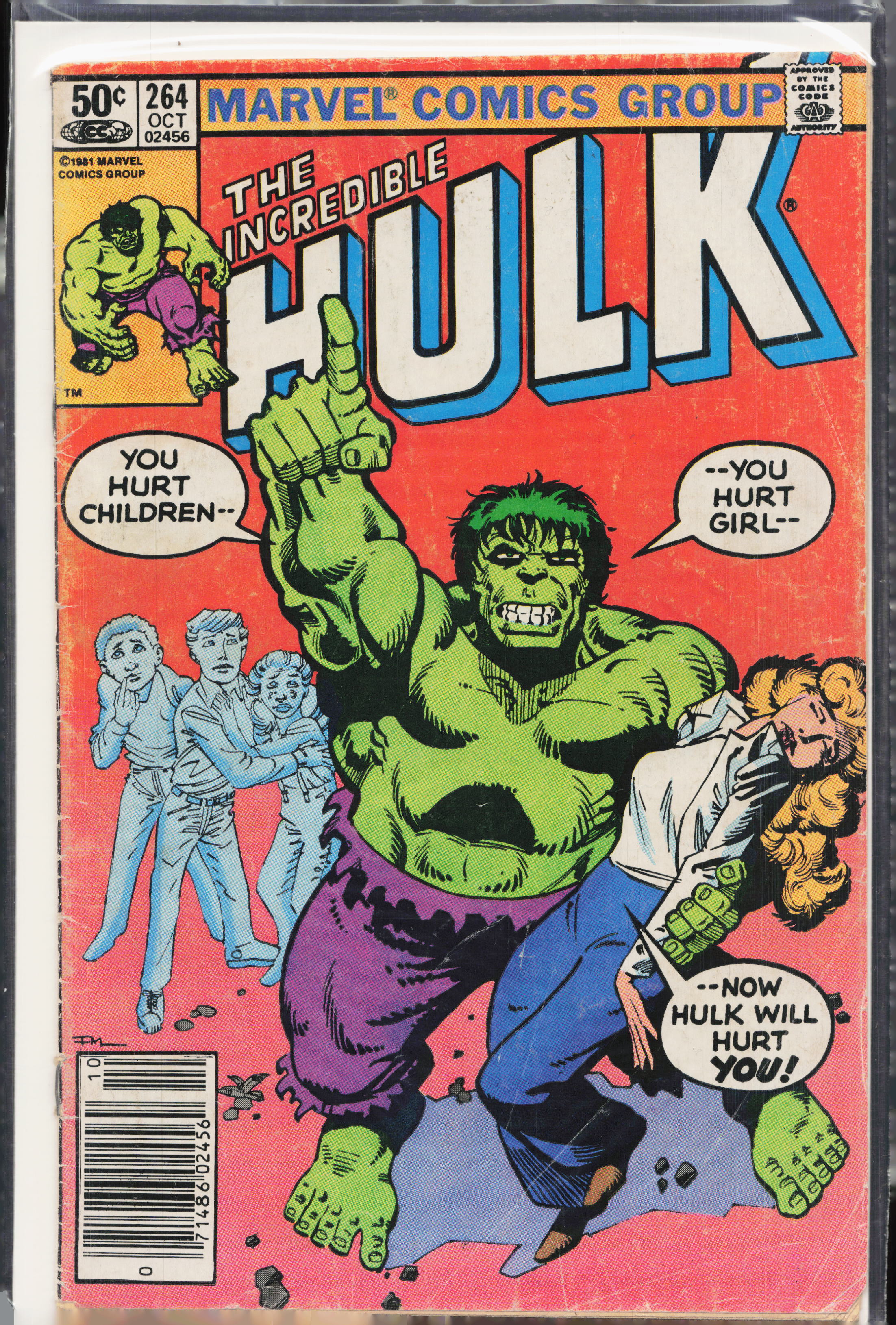 The Incredible Hulk #264 (1981) Hulk | Comic Books - Bronze Age, Marvel ...