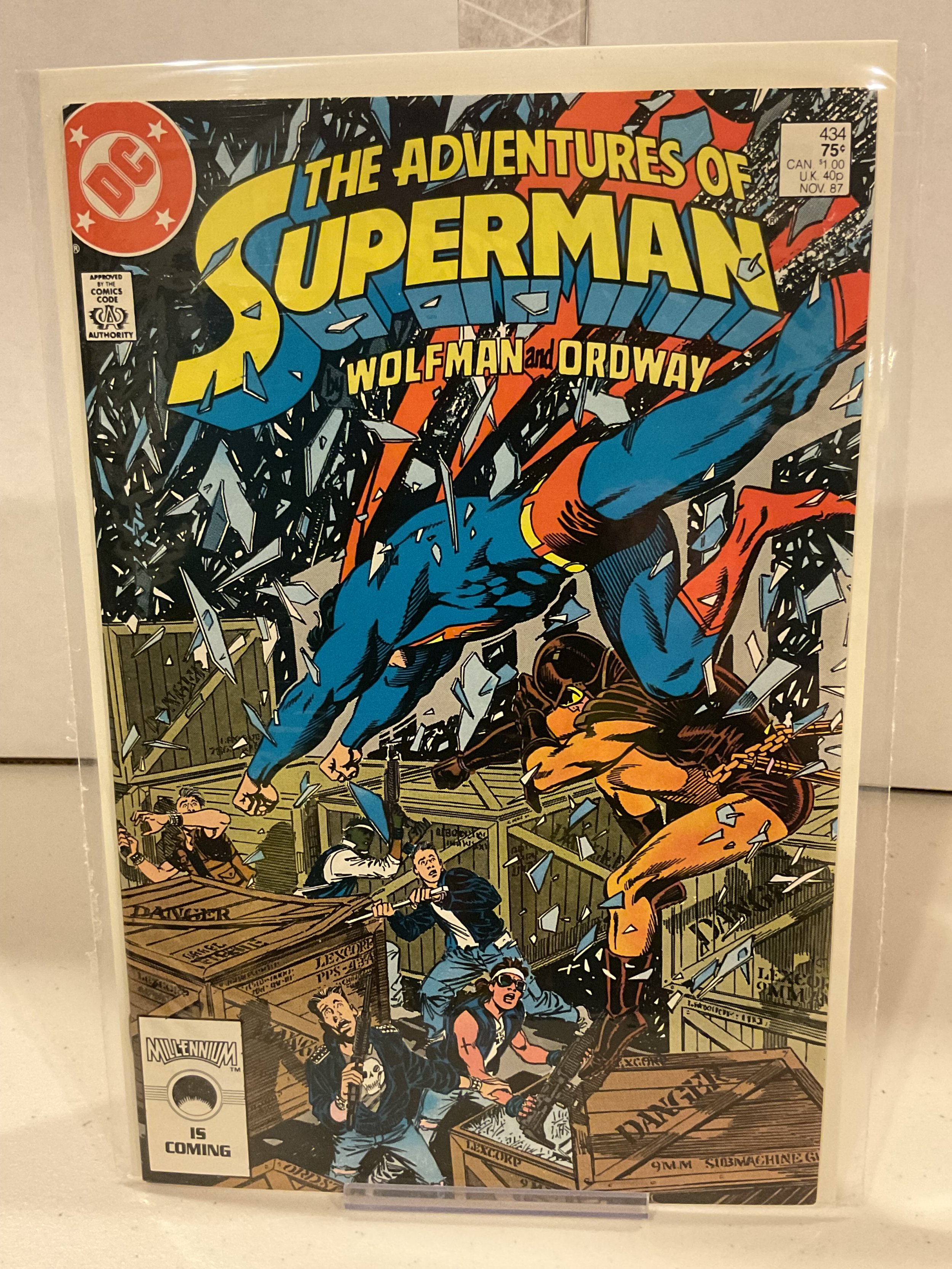 Adventures of Superman #434 9.0 (our highest grade) 1987 1st App ...