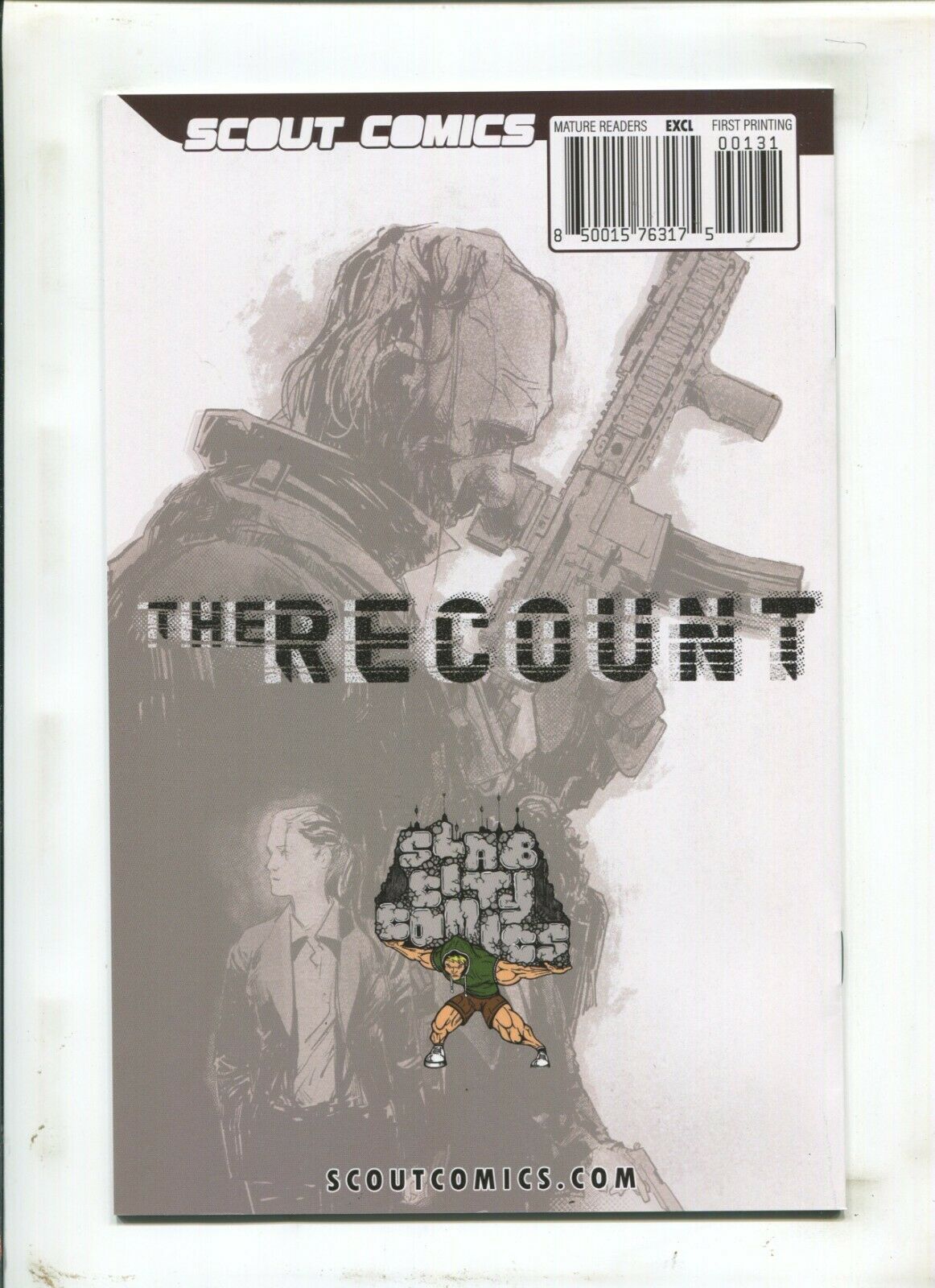 The Recount #1 - Slab City Variant (9.2) 2021 | Comic Books - Modern ...