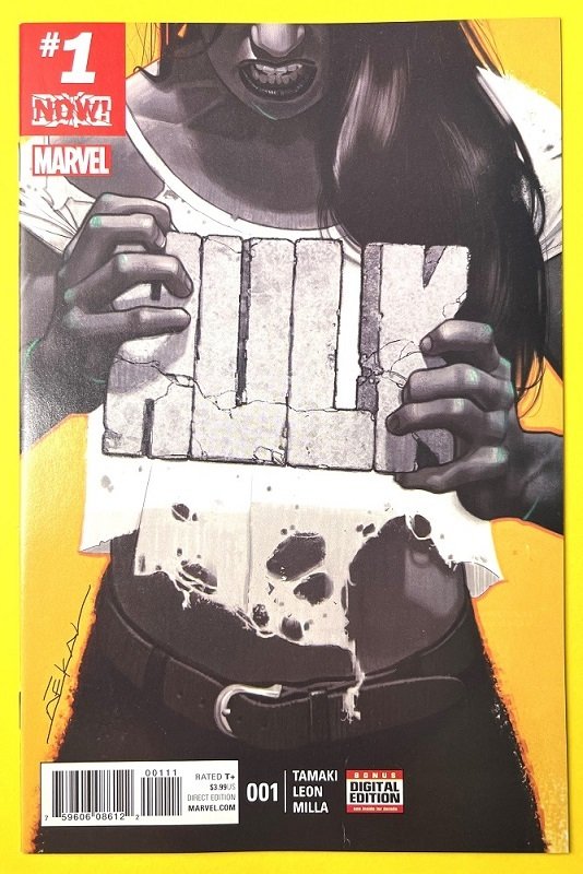 Hulk 1 She-Hulk Cover Marvel (2017) B2 | Comic Books - Modern Age ...
