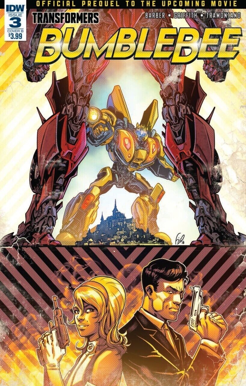 Transformers: Bumblebee Movie Prequel (2018) #3 of 4 NM Fico Ossio ...