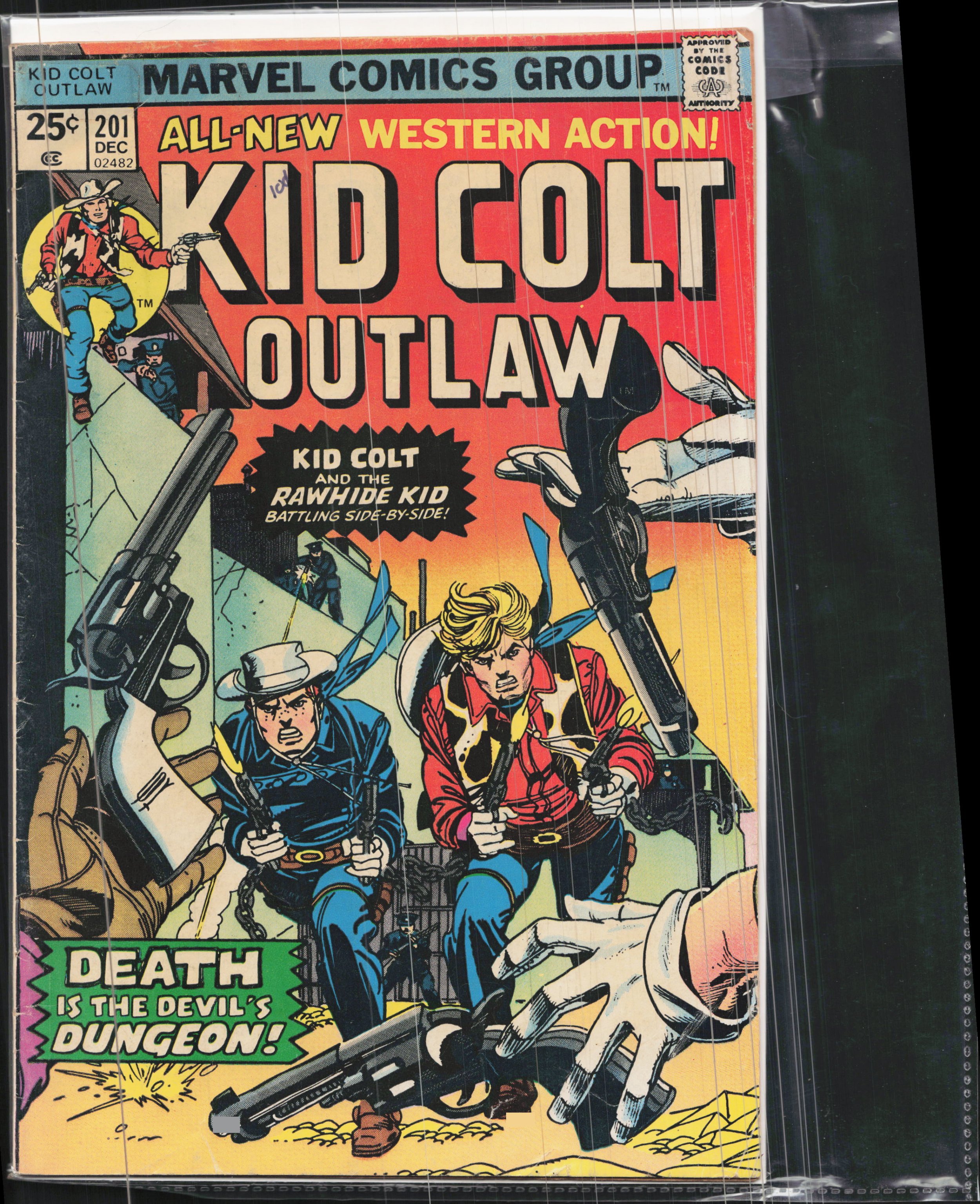 Kid Colt Outlaw #201 (1975) Kid Colt | Comic Books - Bronze Age, Marvel ...